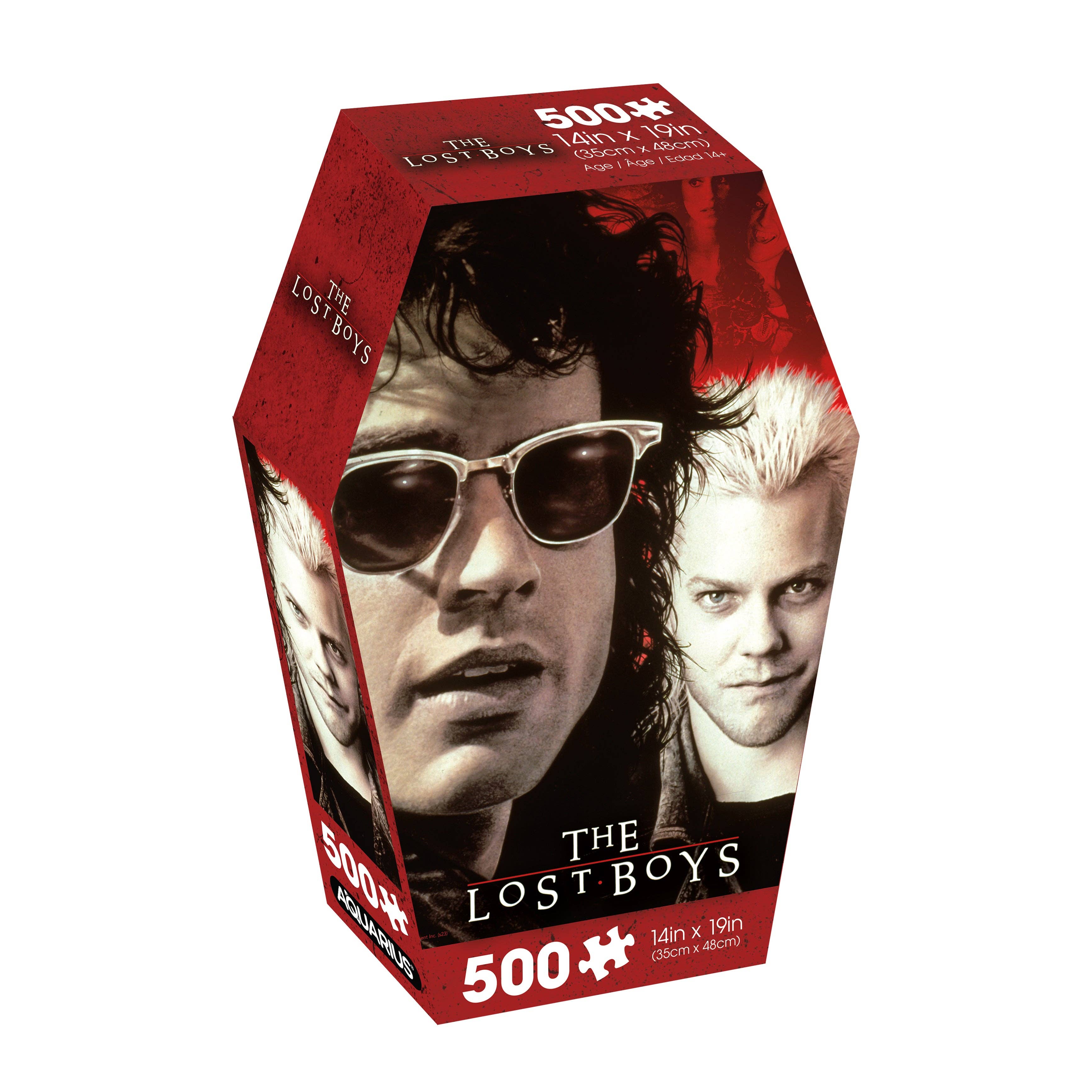 PUZZLES - Lost Boys Coffin Box 500 Piece Jigsaw Puzzle – DarkSide ...
